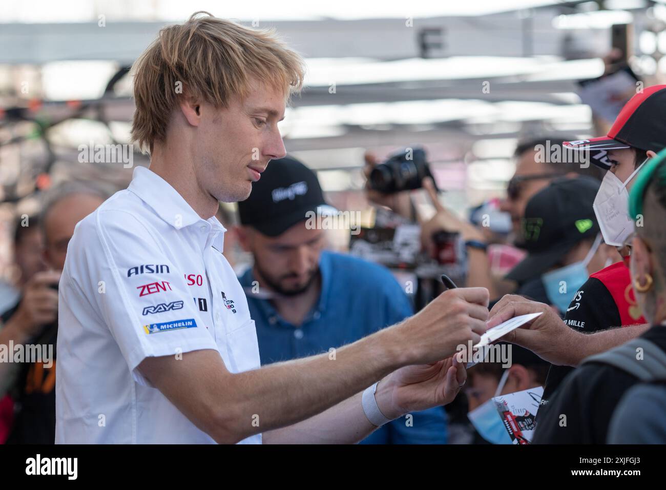 Brandon HARTLEY (NZL) of #8 TOYOTA GAZOO RACING during the Autograph ...