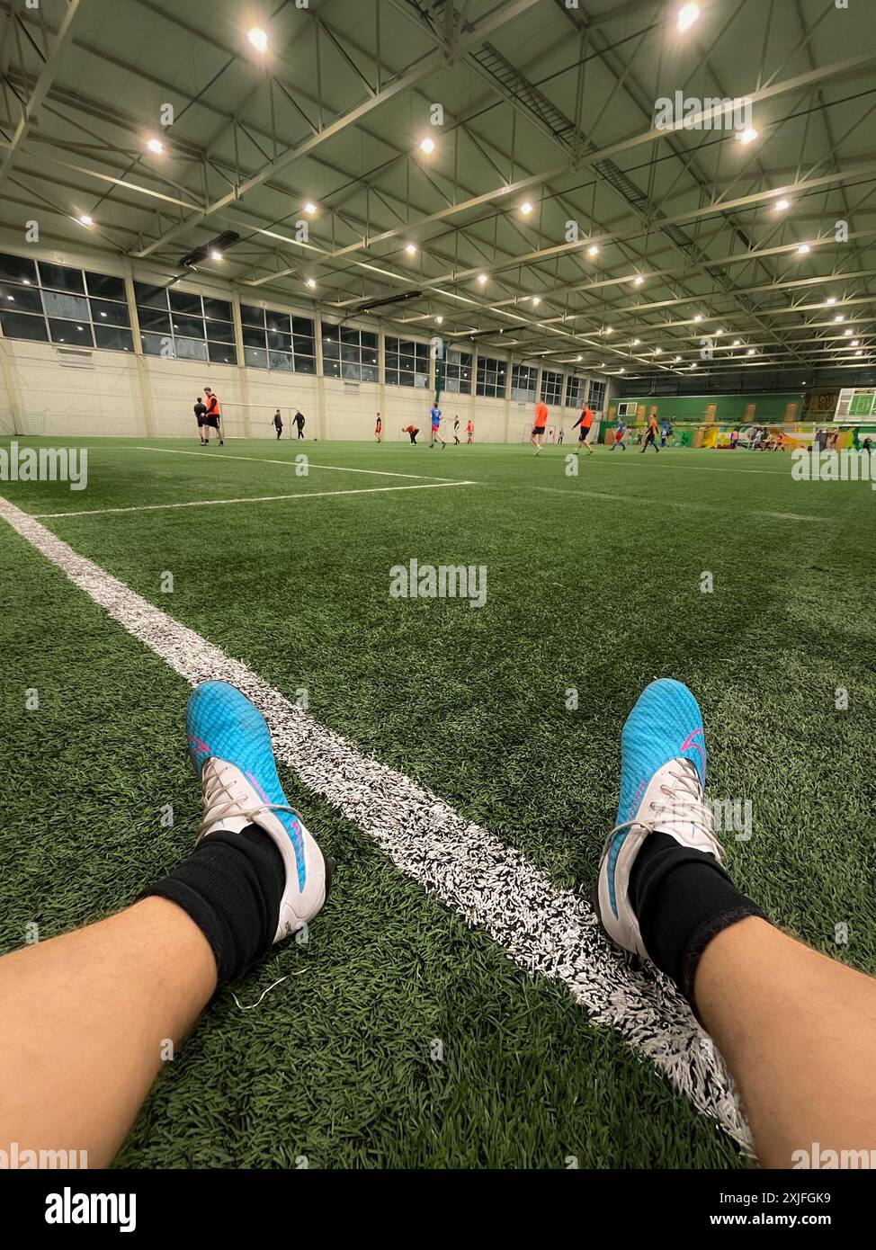Soccer practice equipment hi-res stock photography and images - Alamy