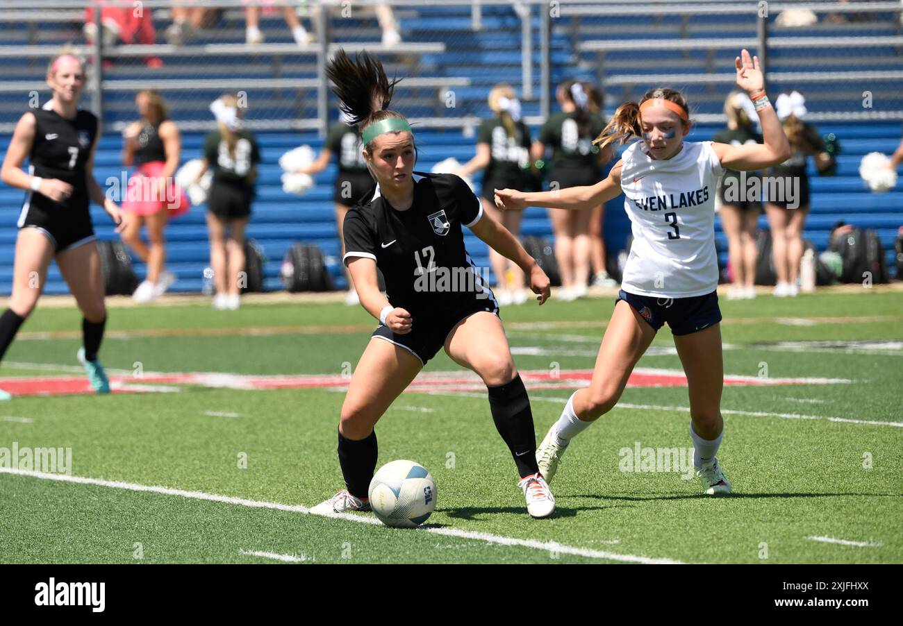 Katy Seven Lakes' #3 Camryn Lumpkin marks Prosper's #12 Addilyn ...