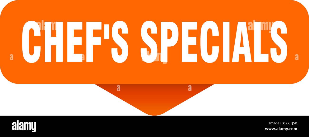 chef's specials sticker. chef's specials sign on transparent background ...