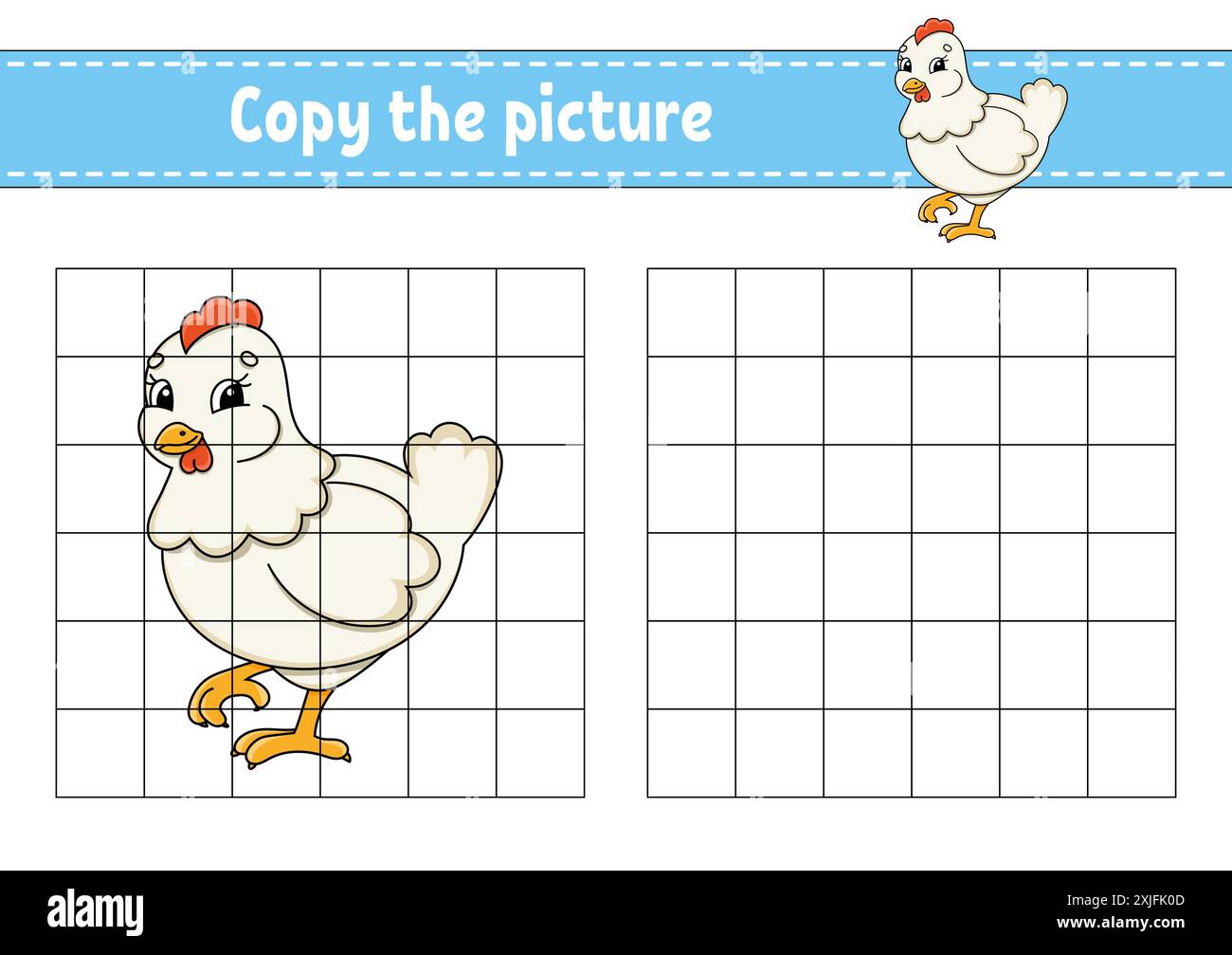 Copy the picture. Coloring book pages for kids. Education developing ...