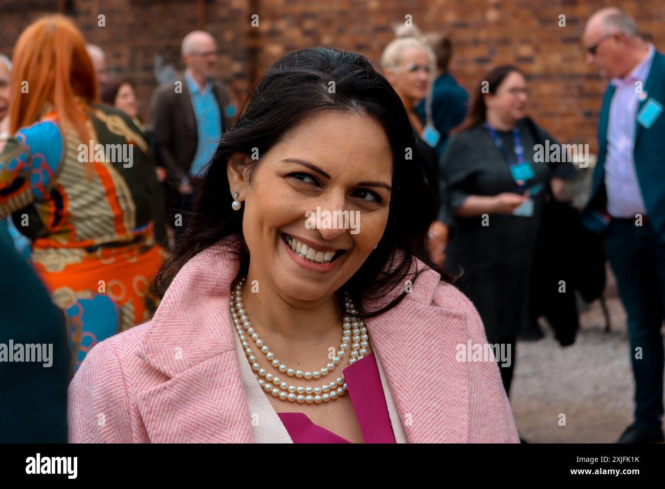 Priti patel secretary state hi-res stock photography and images - Alamy