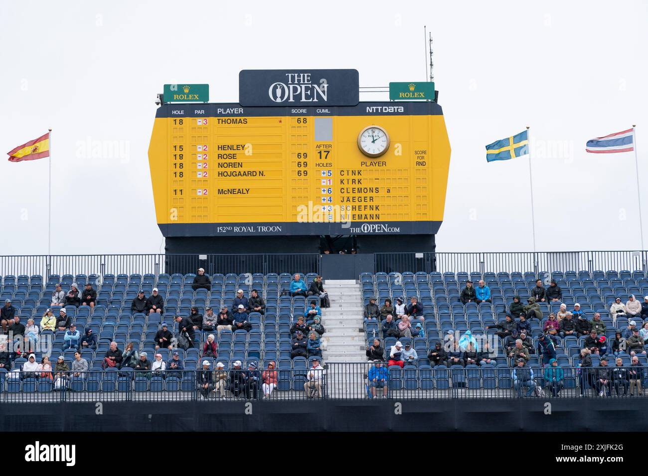 Troon, Scotland, UK. 18th July 2024. Round One of the152nd Open ...