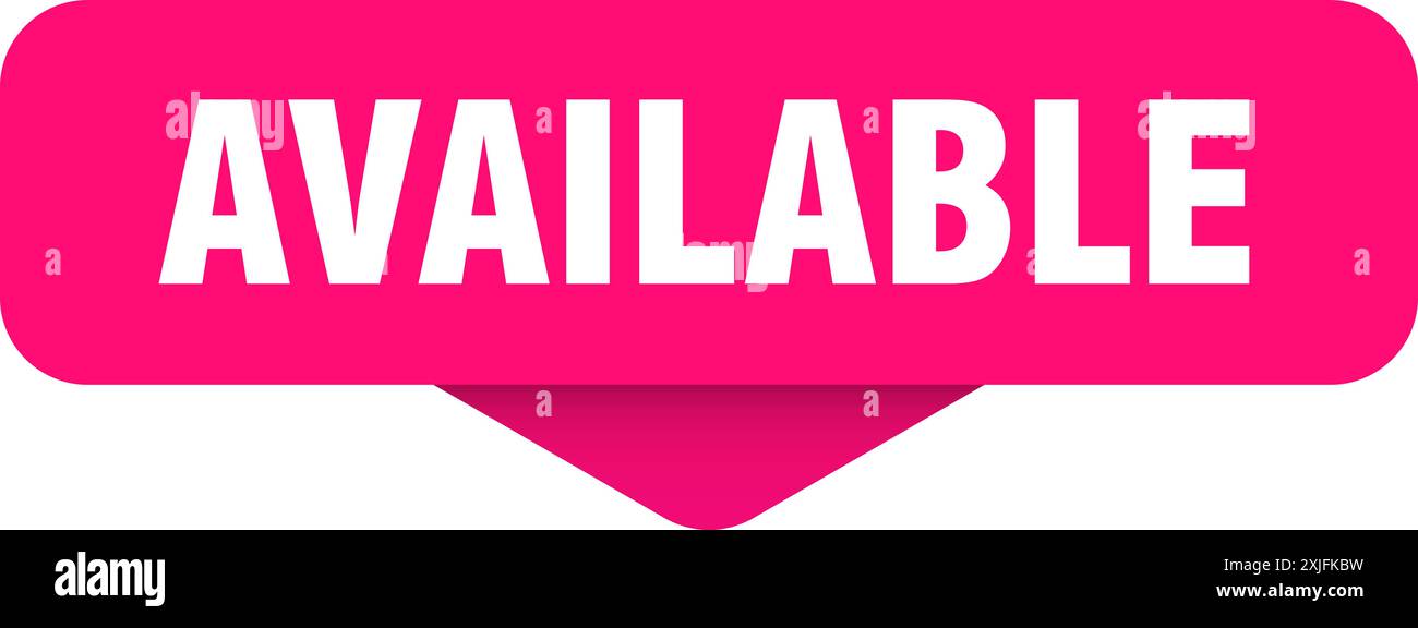 available sticker. available sign on transparent background ...
