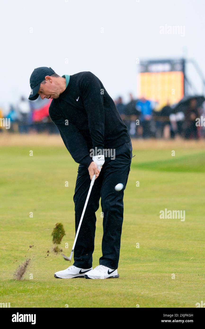 Troon, Scotland, UK. 18th July 2024. Round One of the152nd Open ...