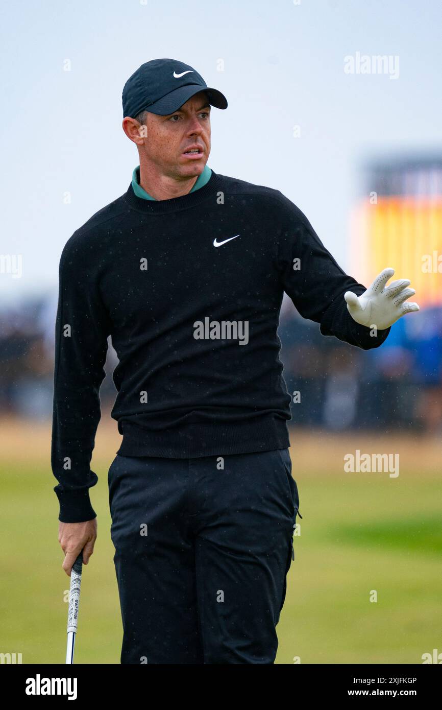 The open royal troon 2024 rory hi-res stock photography and images - Alamy