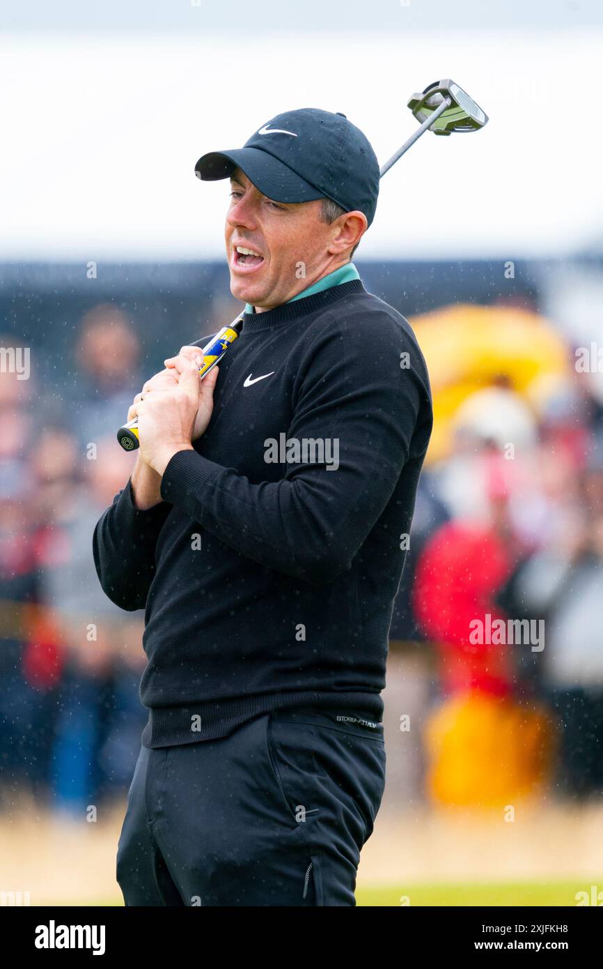 The open royal troon 2024 rory hi-res stock photography and images - Alamy