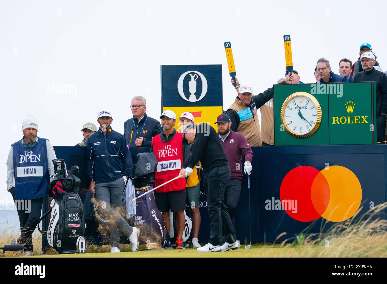 Troon, Scotland, UK. 18th July 2024. Round One of the152nd Open ...