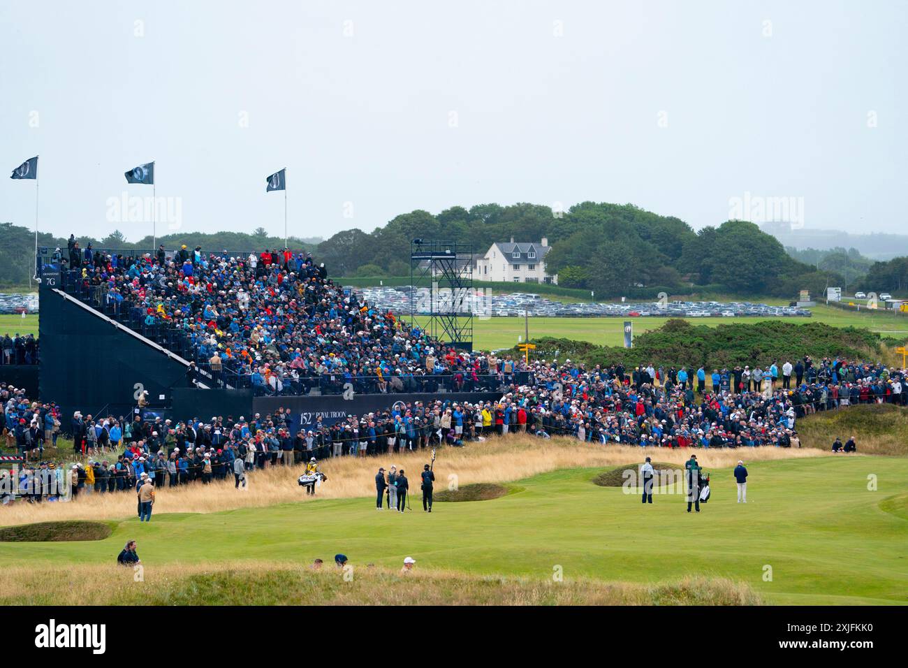 Troon, Scotland, UK. 18th July 2024. Round One of the152nd Open ...