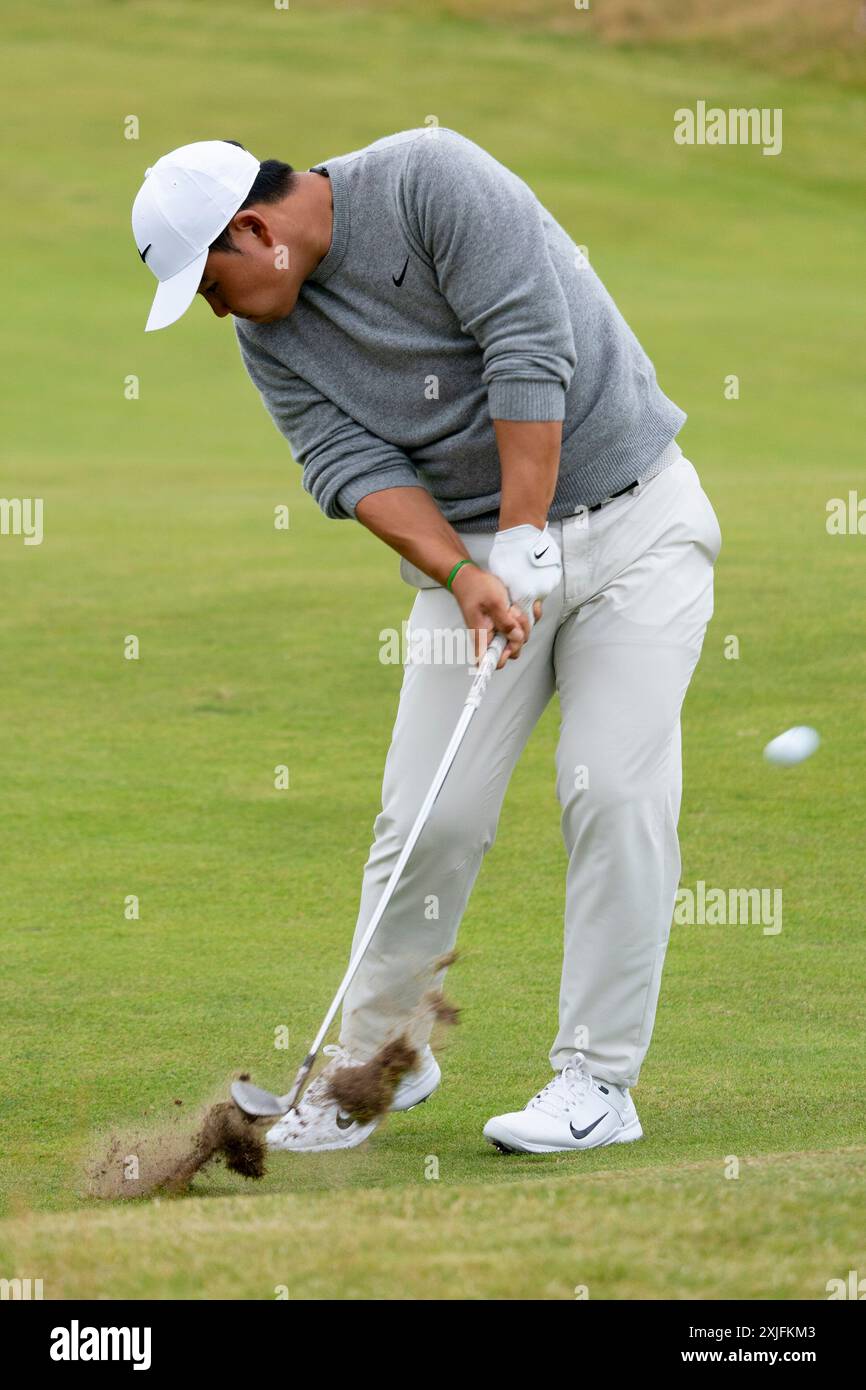 Troon, Scotland, UK. 18th July 2024. Round One of the152nd Open ...