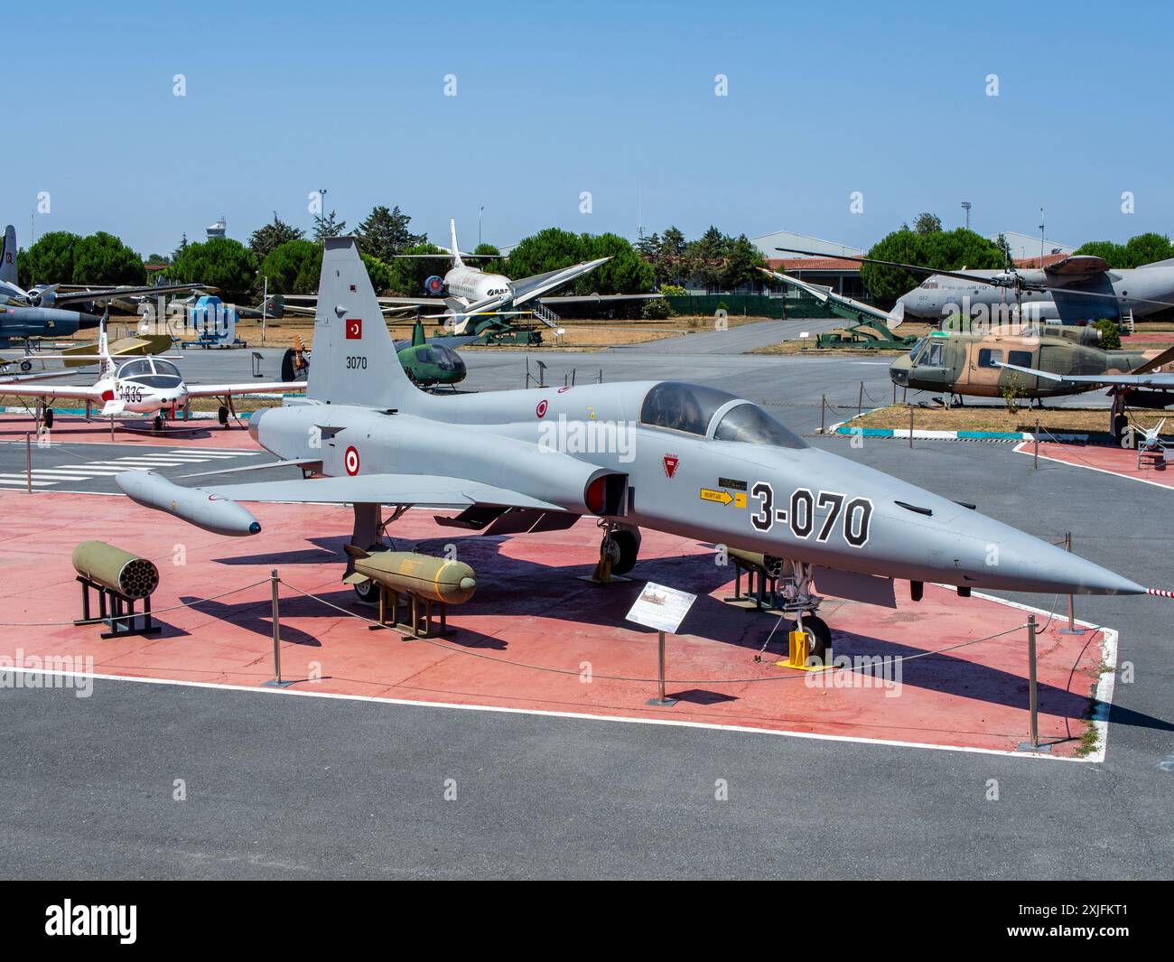 The Northrop F-5A in museum Stock Photo - Alamy