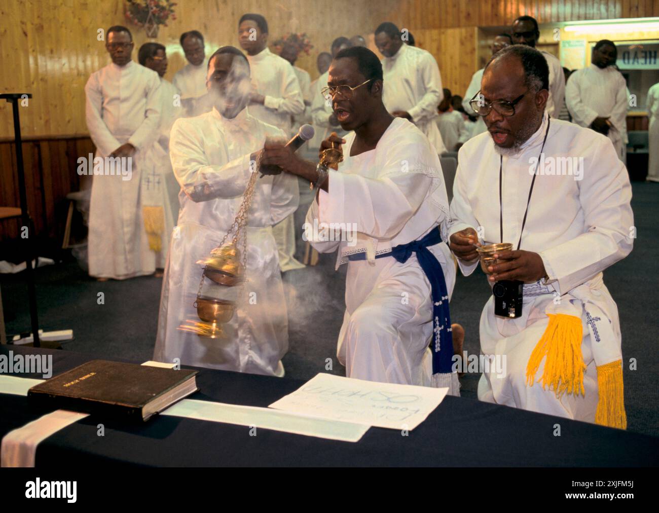 Celestial Church of Christ, the opening of the Seventh Year Parish ...
