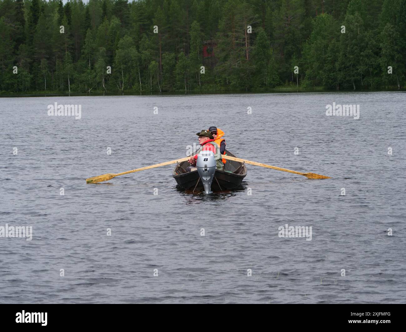 The lumberjack competition in Käylä. Kuusamo, Finland 2024. The ...