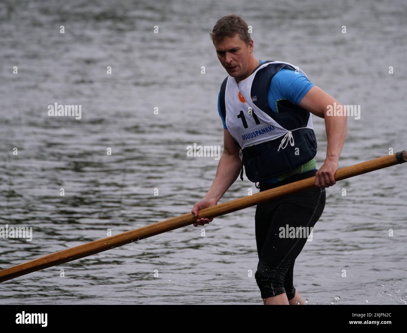 The lumberjack competition in Käylä. Kuusamo, Finland 2024. The ...