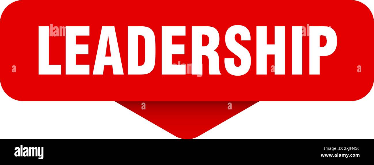 leadership sticker. leadership sign on transparent background ...