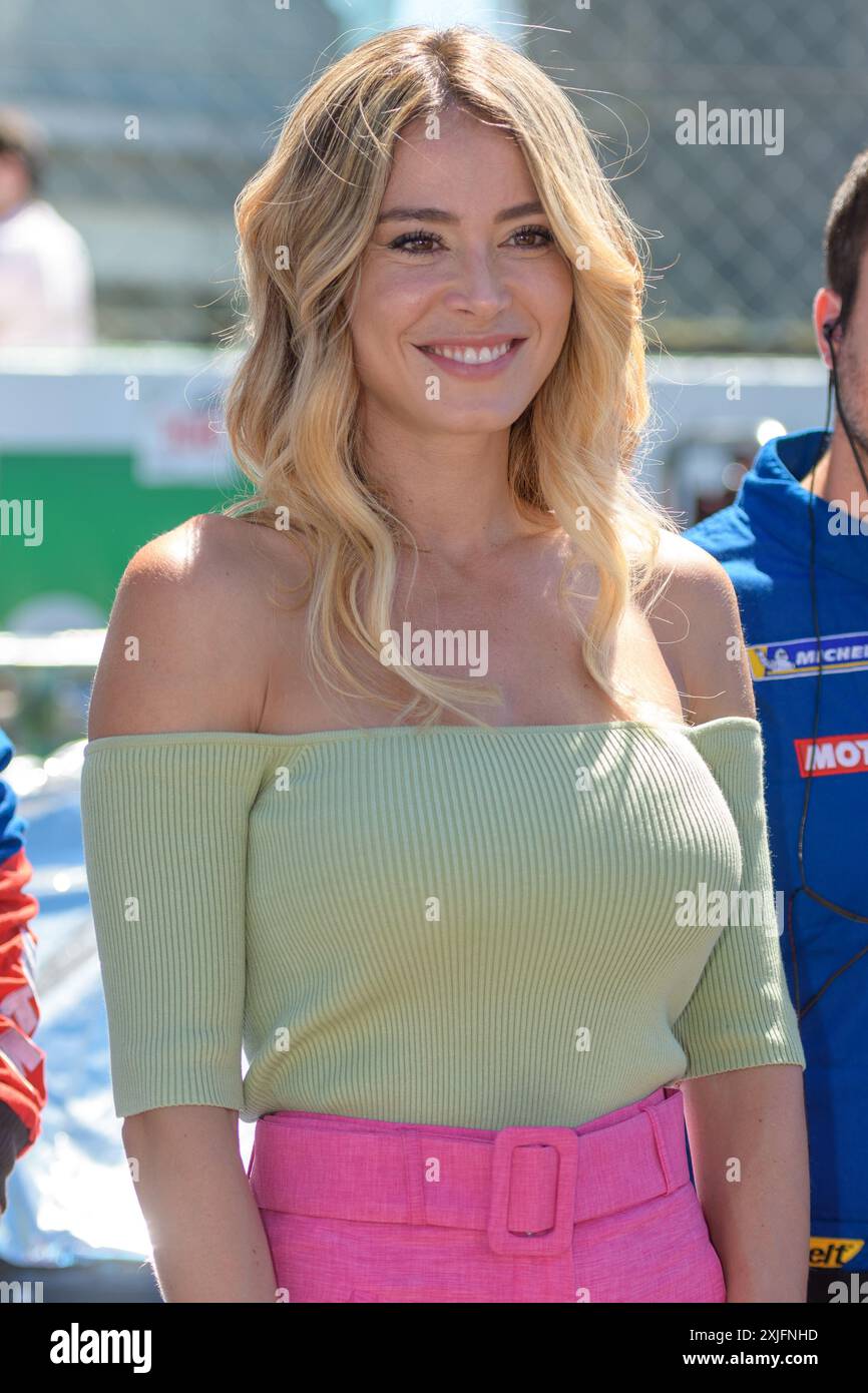 Diletta LEOTTA (ITA) as special guest in the grid of FIA WEC 6 hours of ...