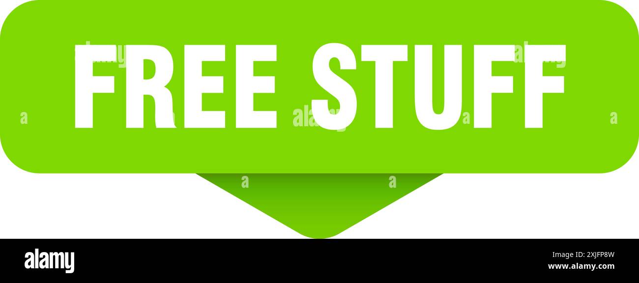 free stuff sticker. free stuff sign on transparent background ...