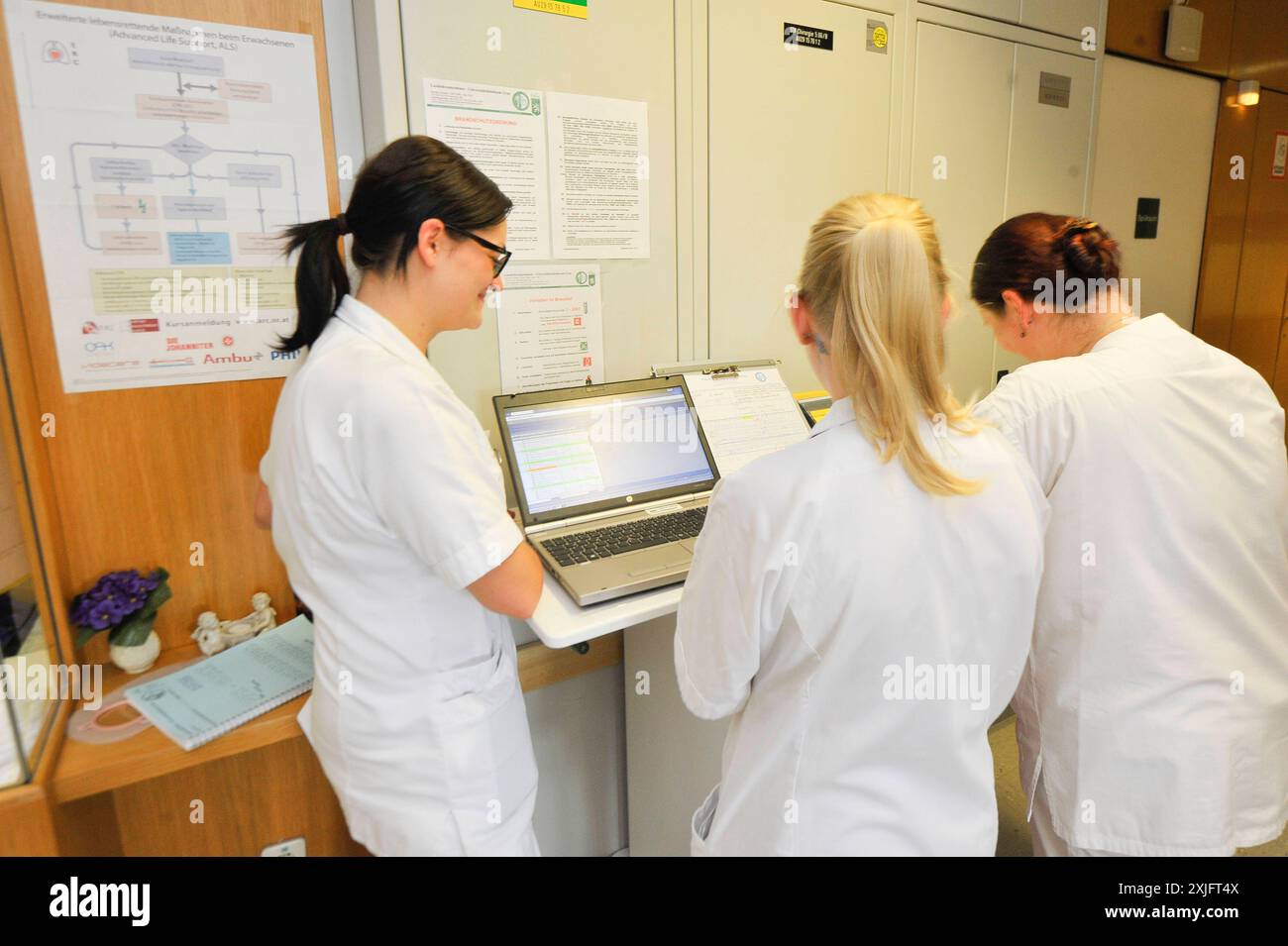 administration and documentation for diagnosis in an hospital ...