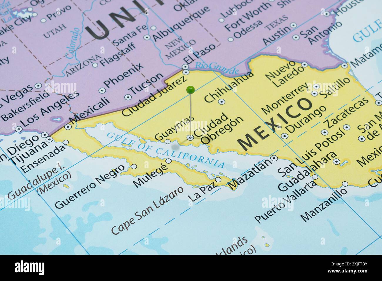 Obregon Mexico Map Elevation Of Alvaro Obregon,Mexico Elevation Map,