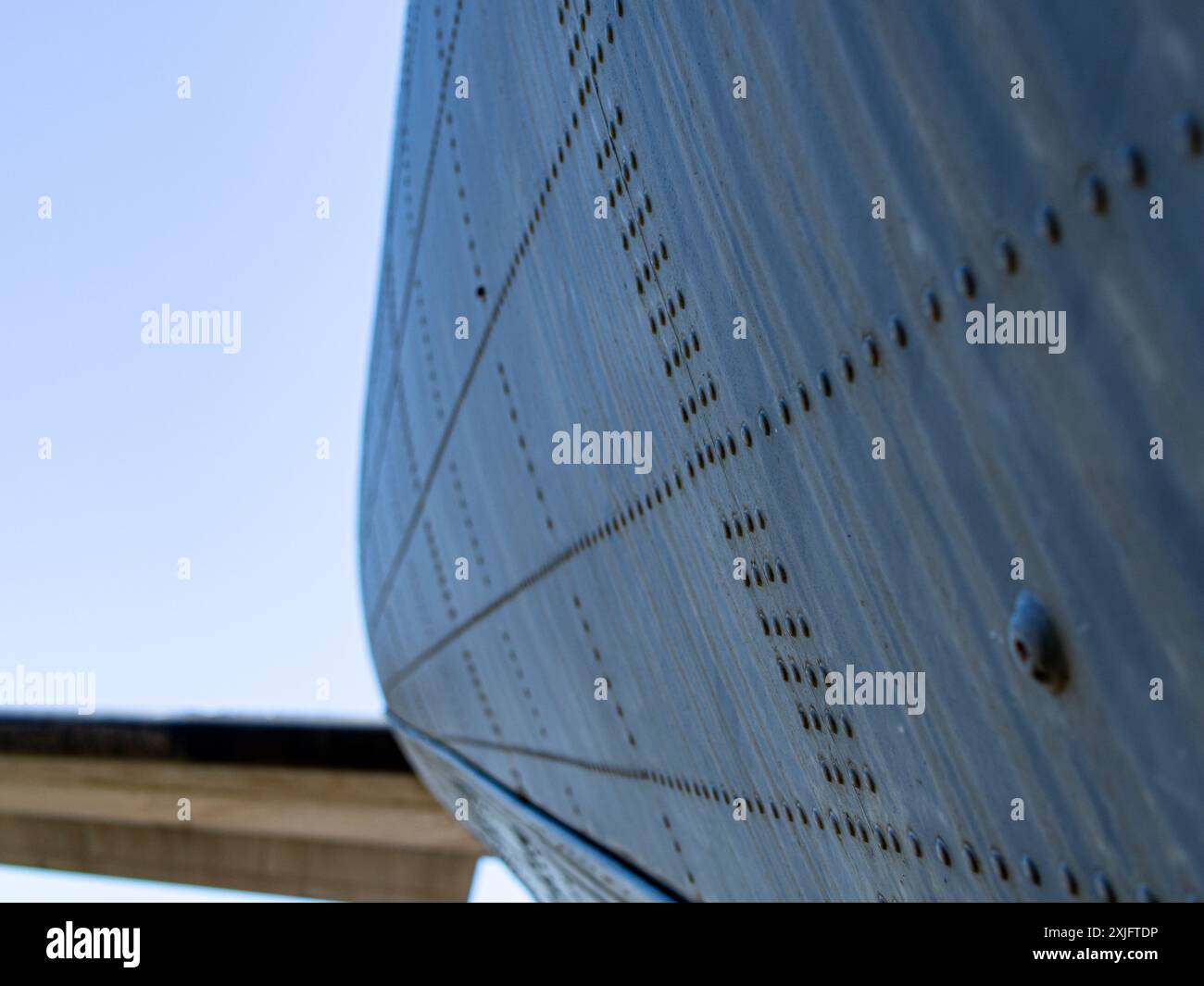 metal plane surfaces, old metal planes Stock Photo - Alamy