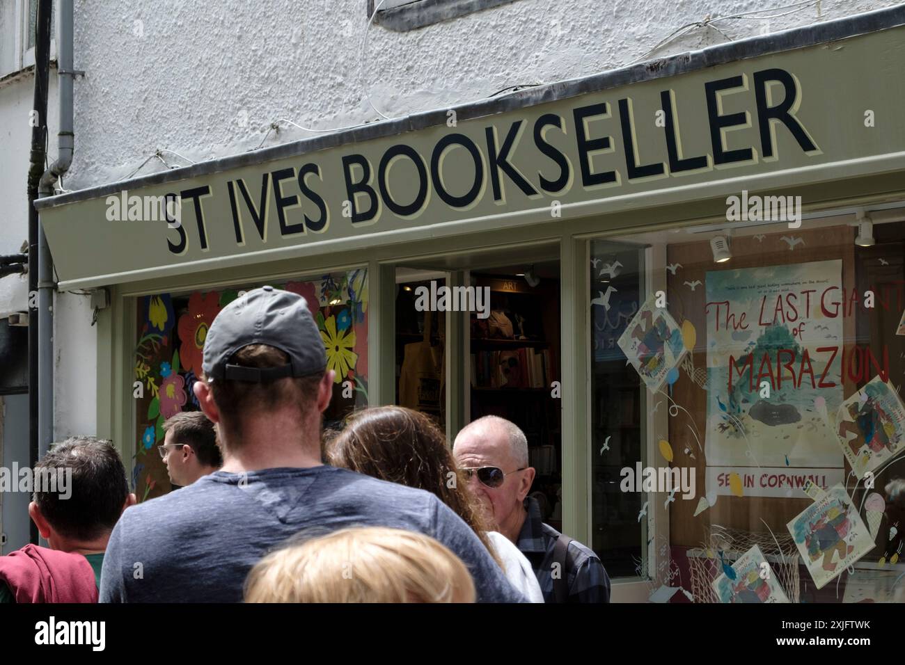 The St Ives Bookseller and Independent Bookshop in cornwall UK Stock ...