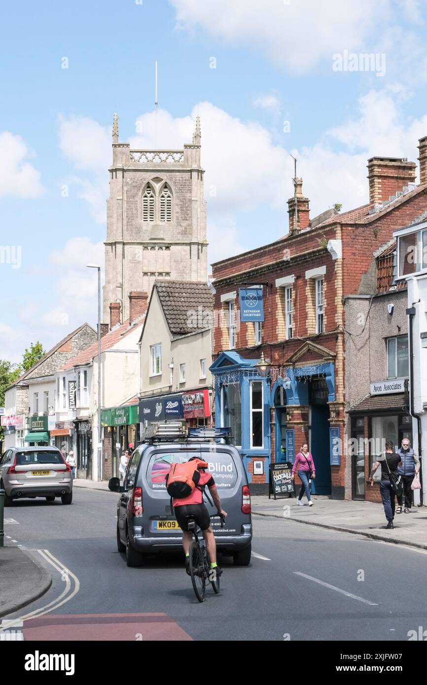 High St Keynsham Somerset UK Stock Photo - Alamy