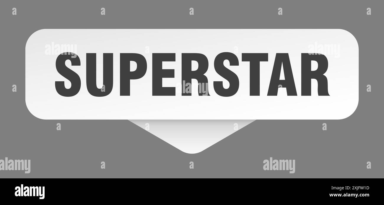 Superstar vector vectors Black and White Stock Photos & Images - Alamy