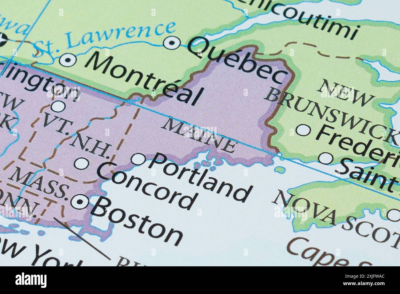 Macro photography of Maryland state of United States of america ...