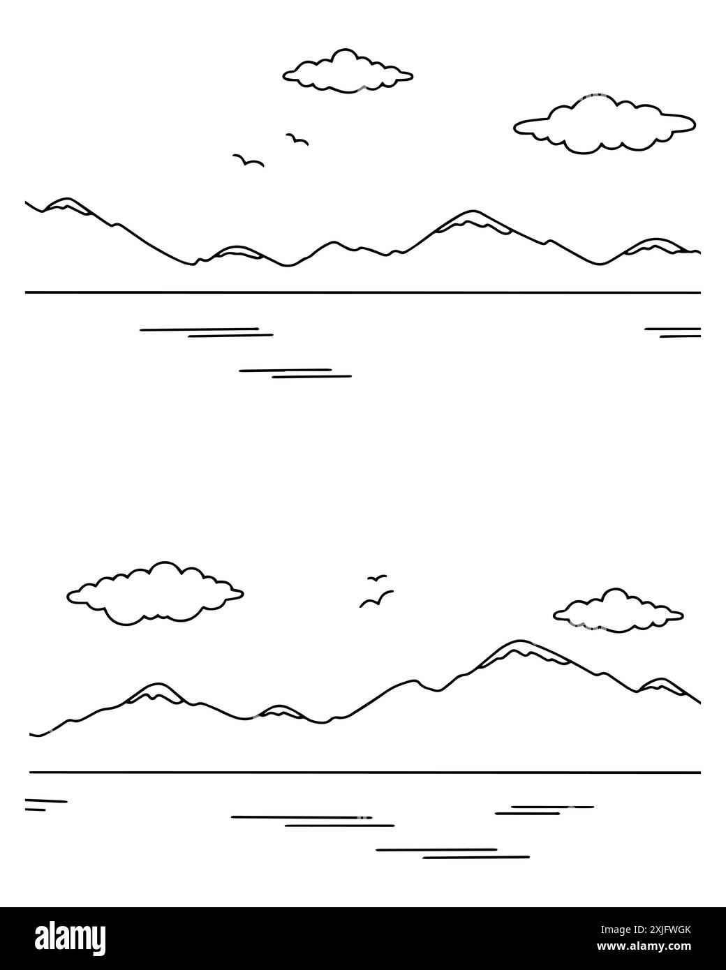 Outline contour. Design element. Vector illustration isolated on white ...