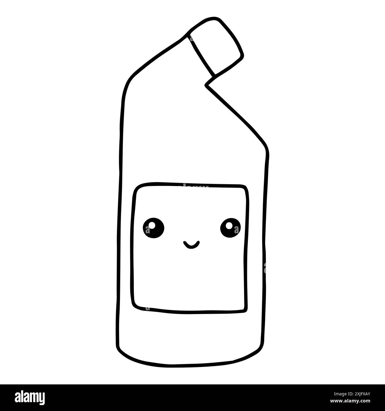 Outline contour. Doodle style. Hand drawn. Simple shapes. Design ...