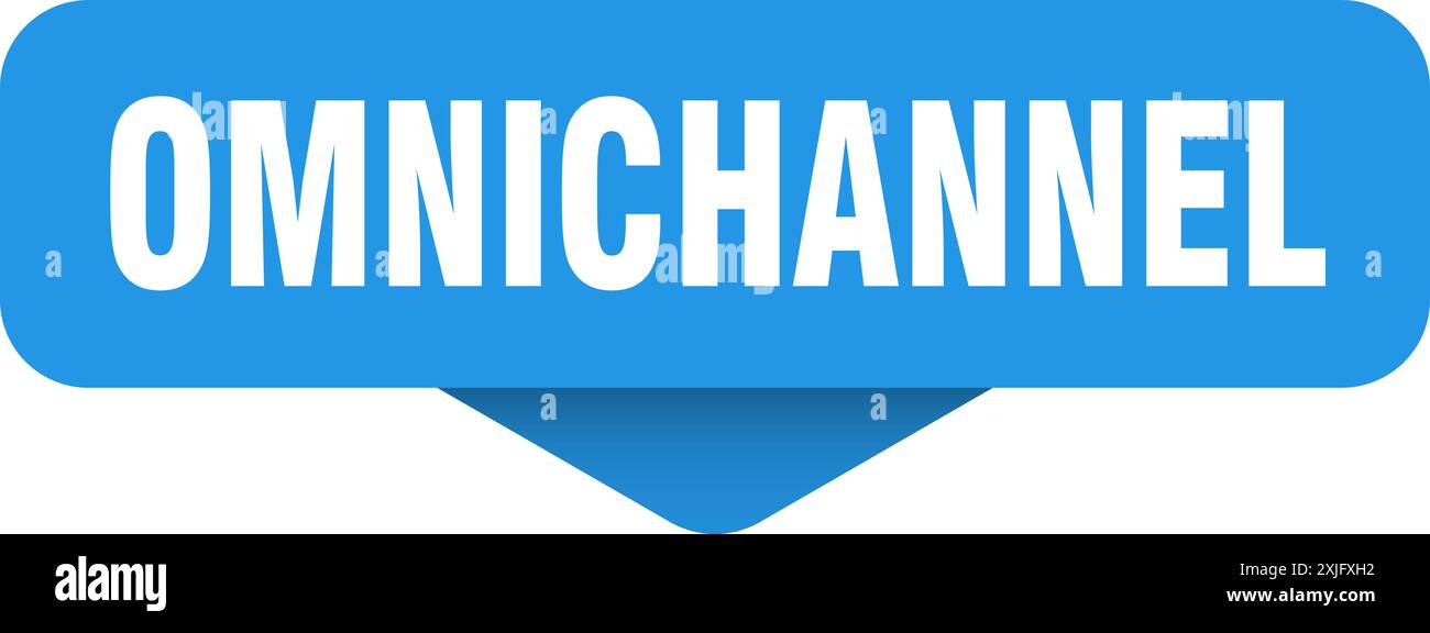 omnichannel sticker. omnichannel sign on transparent background ...