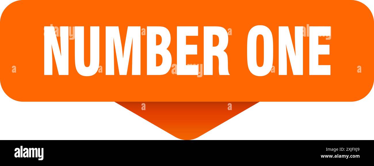 number one sticker. number one sign on transparent background ...