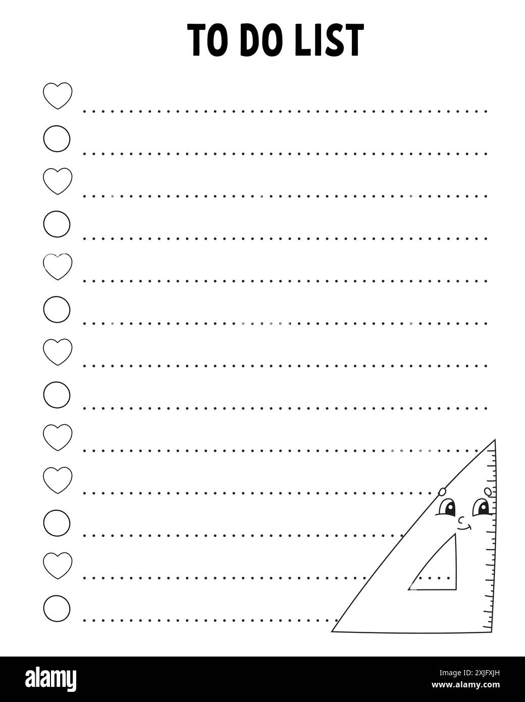 To do list. Printable template. Lined sheet. Handwriting paper. For ...