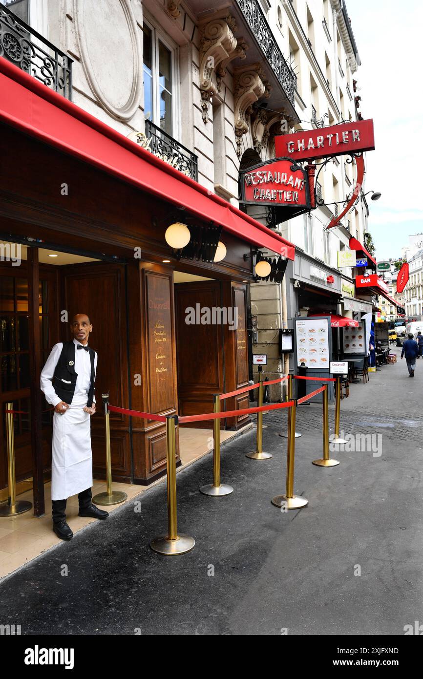 Le Bouillon Chartier restaurant - Paris - France Stock Photo - Alamy