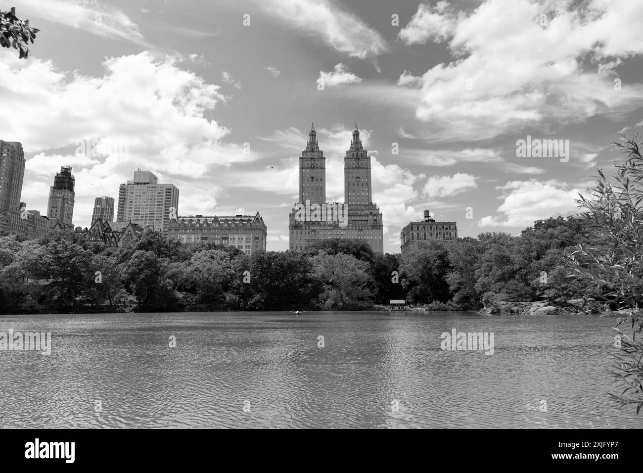 city landscape of manhattan ny from central park. nyc and manhattan ...