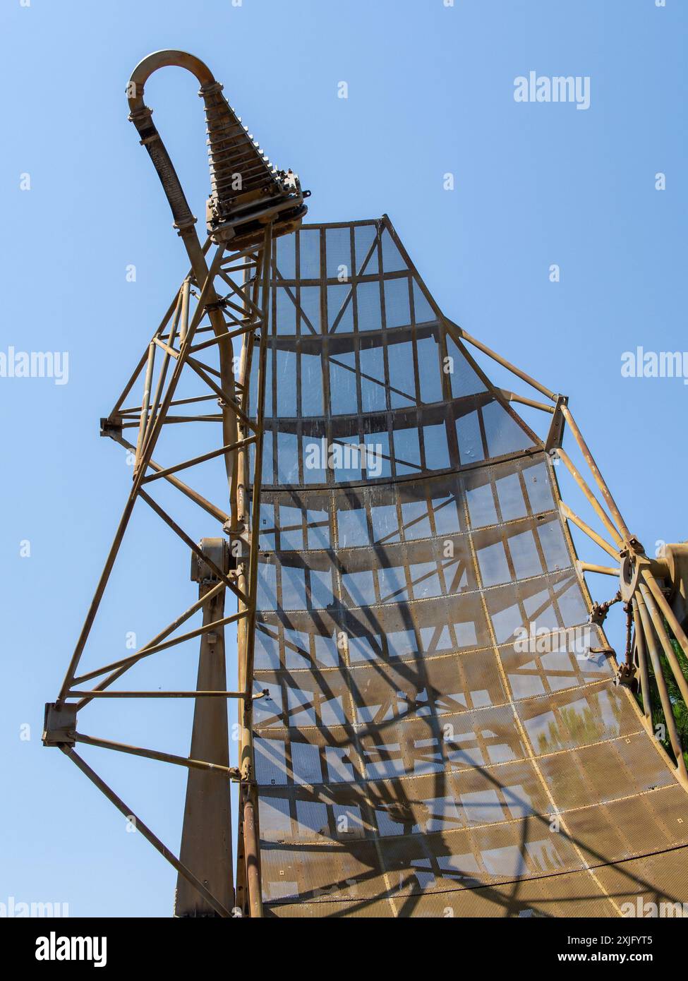 Old Military air base air radar Stock Photo - Alamy