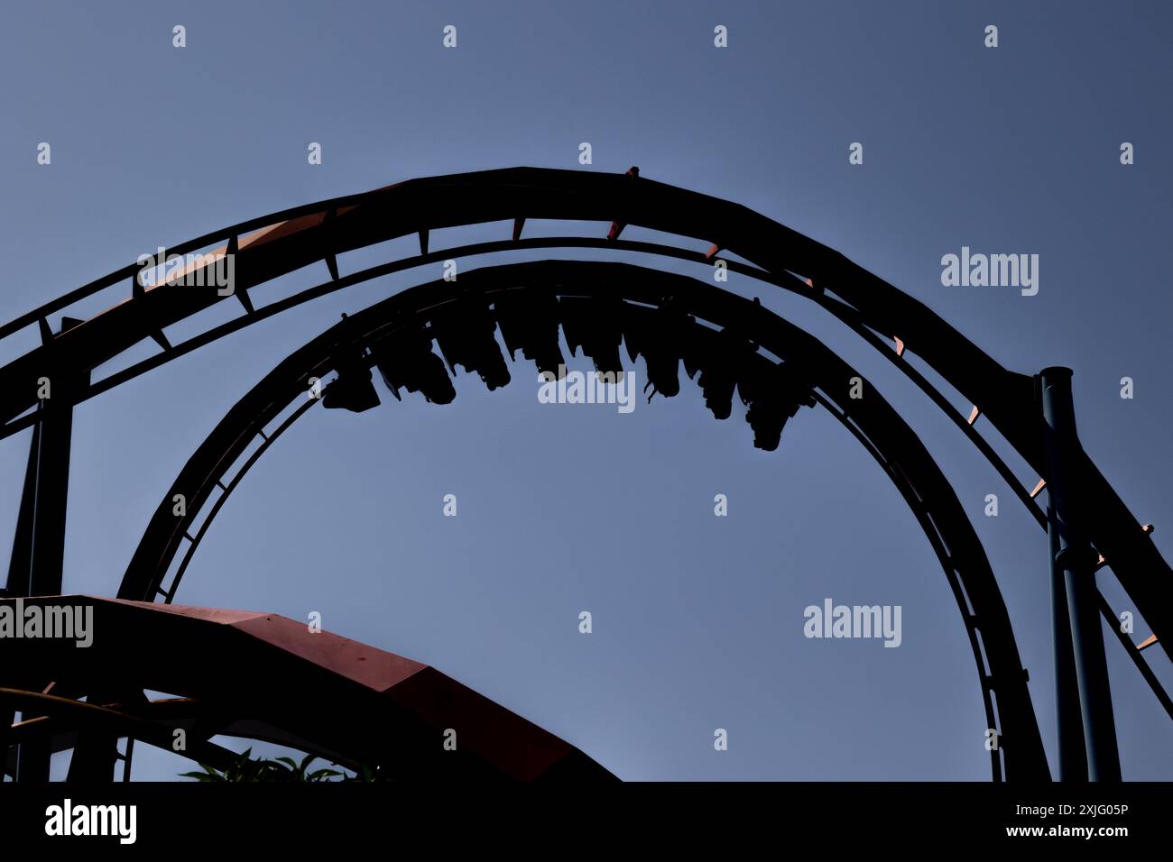 Portaventura, Spain. Amusement park, Portaventura Theme Park on the ...