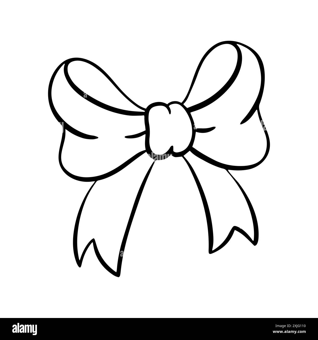 Outline contour. Design element. Vector illustration isolated on white ...