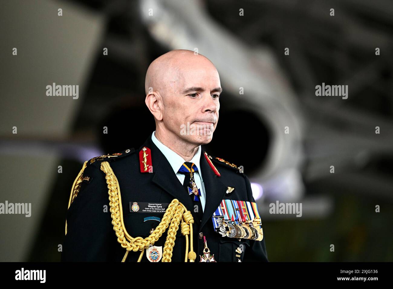Ottawa, Canada. 18th July, 2024. Gen. Wayne Eyre, outgoing Chief of the ...