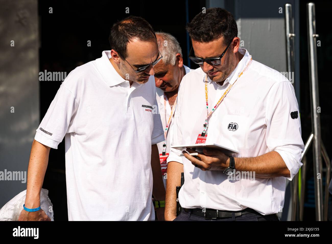 FIA staff members during the Formula 1 Hungarian Grand Prix 2024, 13th ...