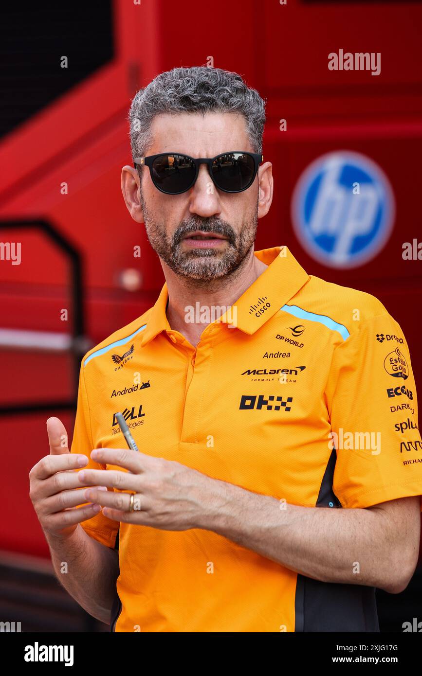 STELLA Andrea (ita), Team Principal of McLaren F1 Team, portrait during ...