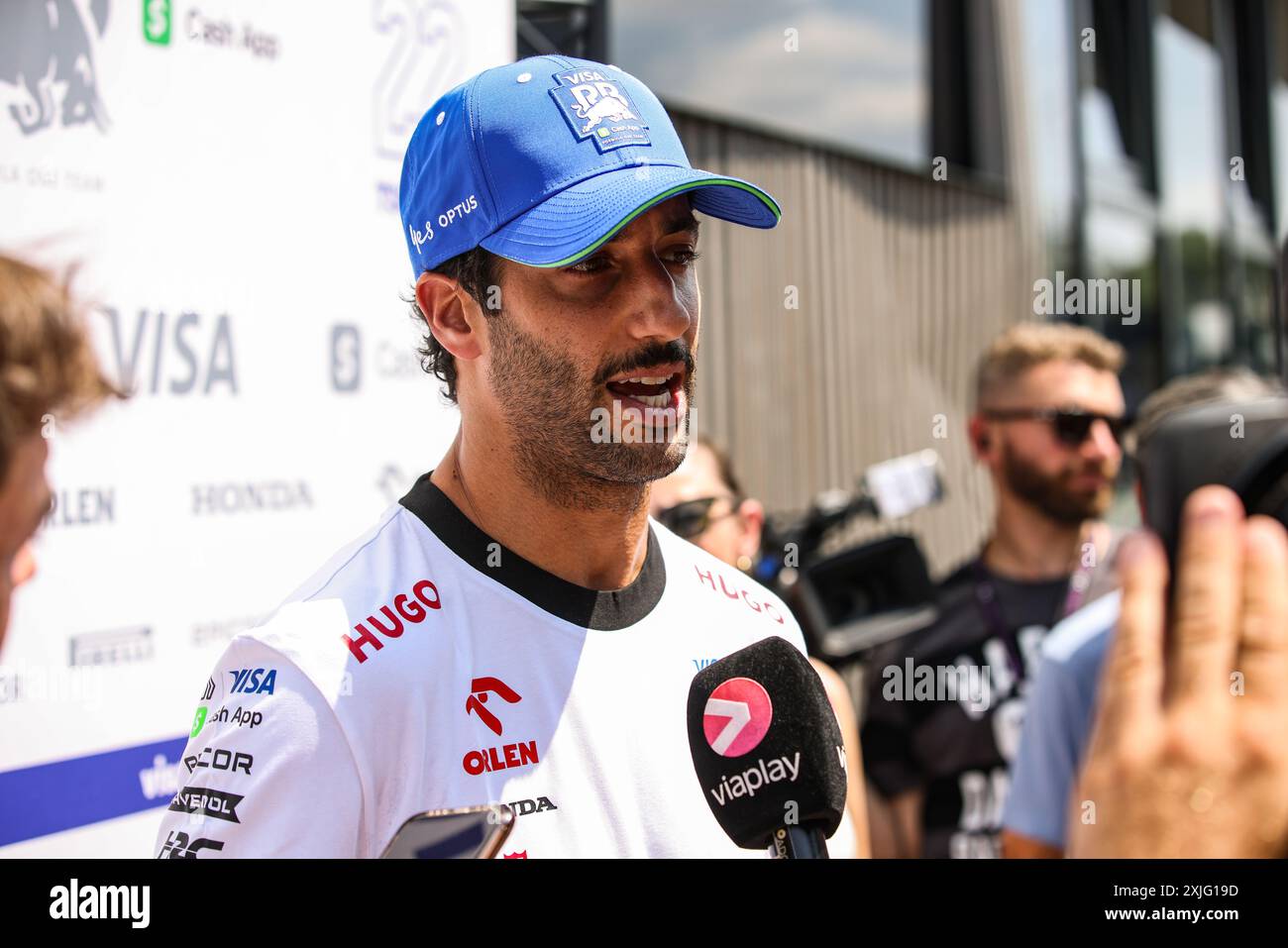 RICCIARDO Daniel (aus), Visa Cash App RB F1 Team VCARB 01, portrait ...