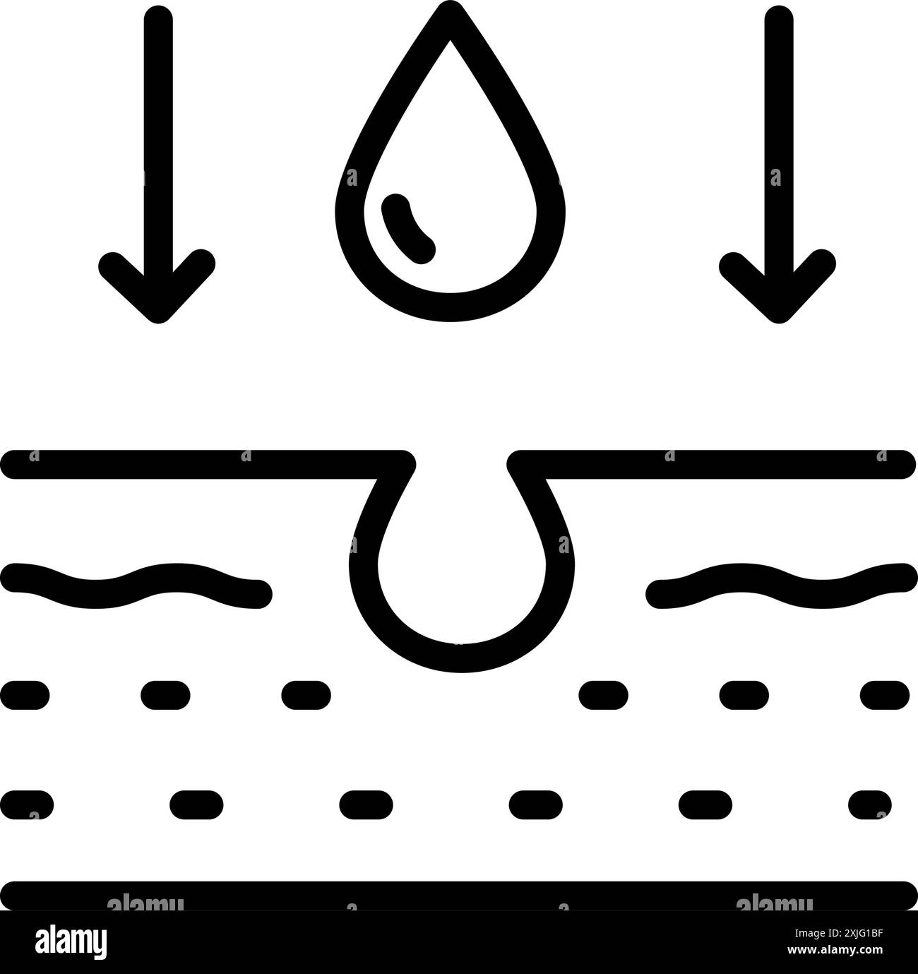 Rejuvenating facial Stock Vector Images - Alamy