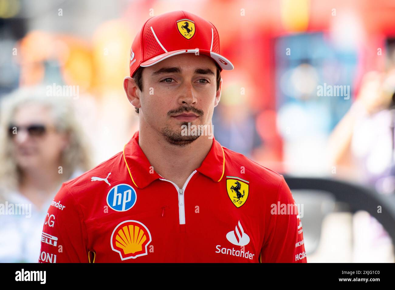 Charles Leclerc (Scuderia Ferrari HP, Monaco, #16), HUN, Formel 1 ...