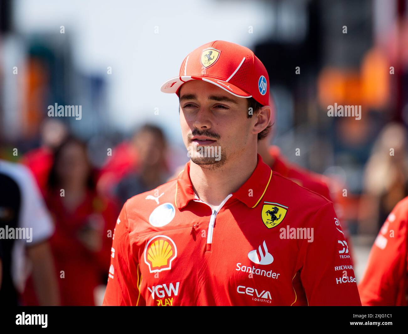 Charles Leclerc (Scuderia Ferrari HP, Monaco, #16), HUN, Formel 1 ...