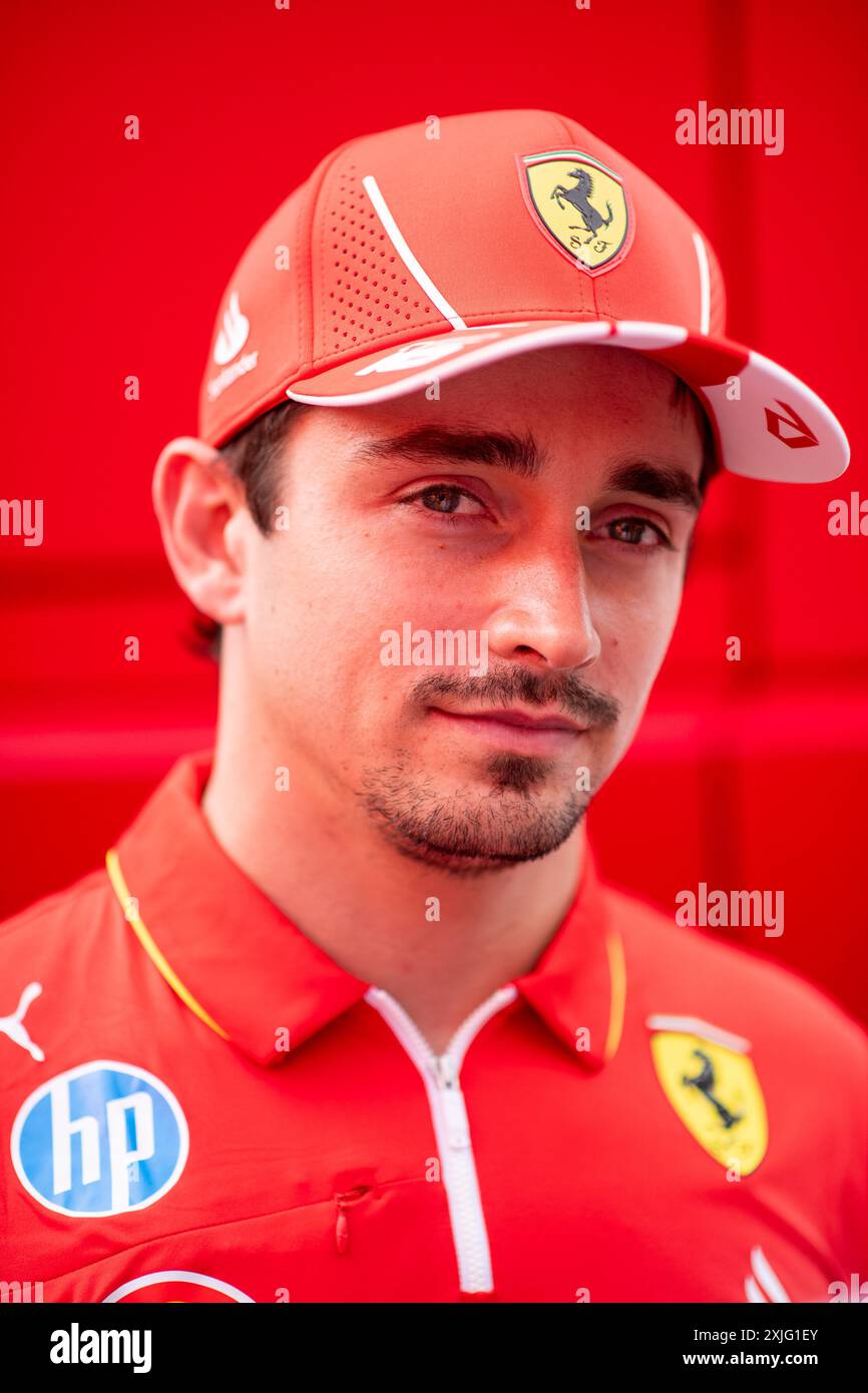 Charles Leclerc (Scuderia Ferrari HP, Monaco, #16), HUN, Formel 1 Weltmeisterschaft, Grand Prix ...