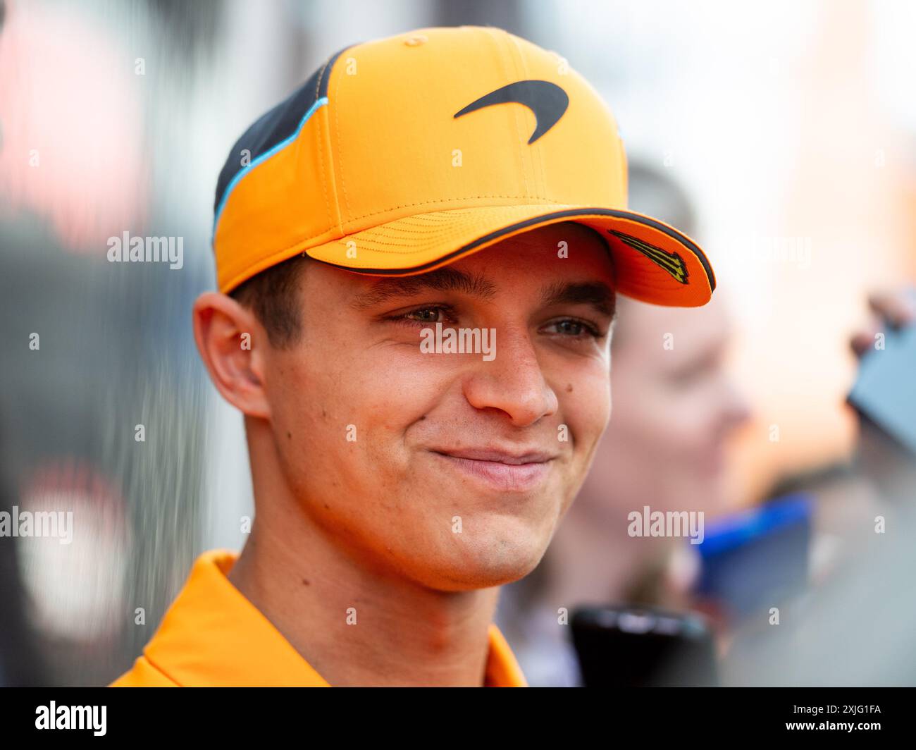 Lando Norris (McLaren Formula 1 Team, Großbritannien, #04) beim ...
