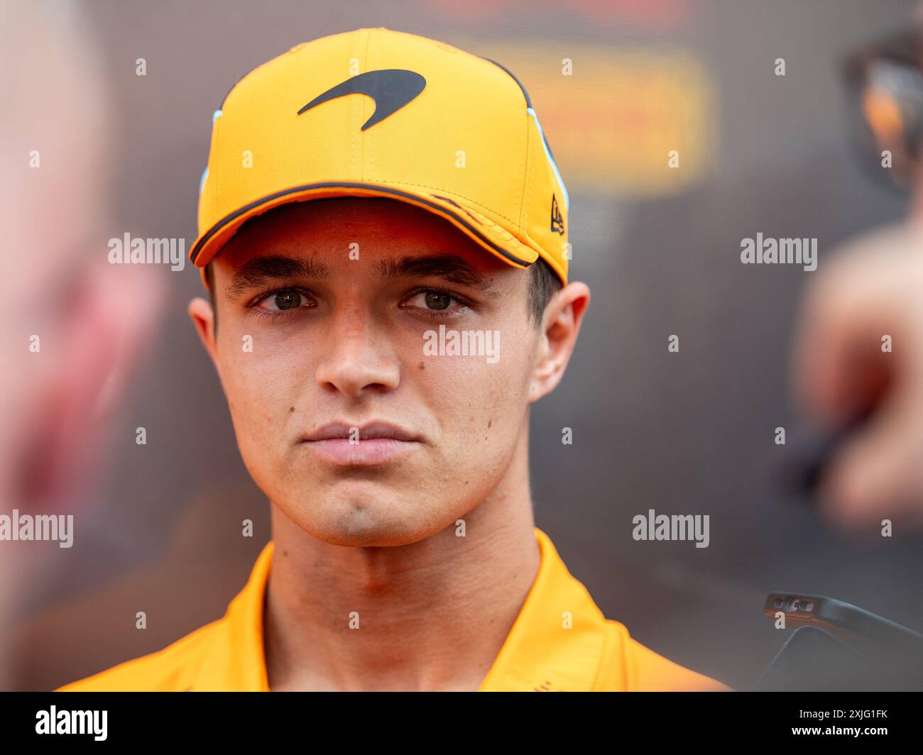 Lando Norris (McLaren Formula 1 Team, Großbritannien, #04) beim ...