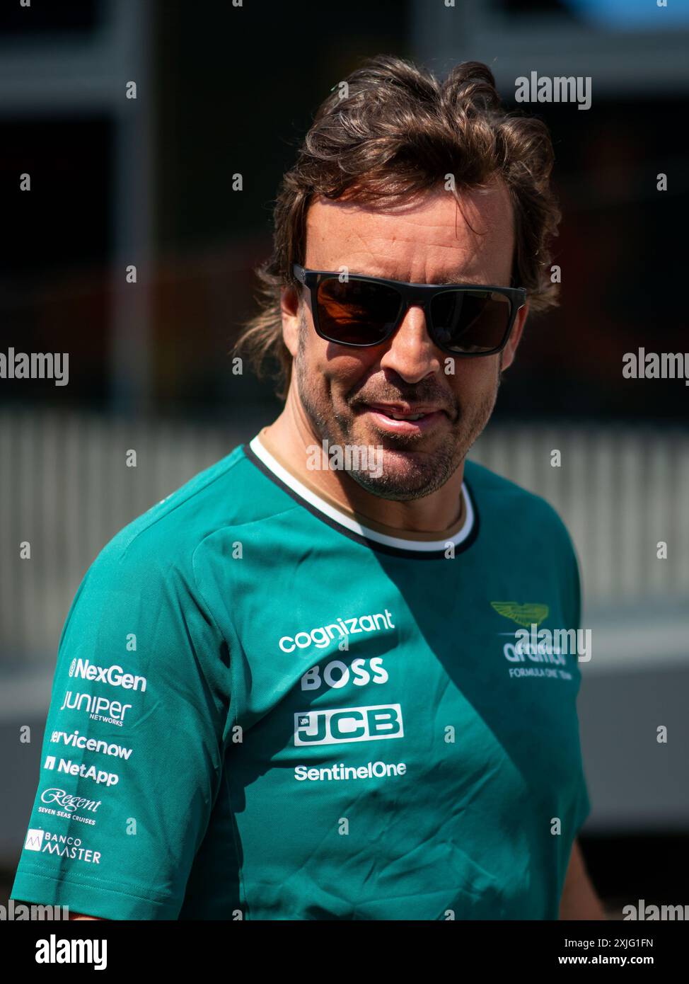 Fernando Alonso (Aston Martin Aramco Formula One Team, Spanien, #14 ...