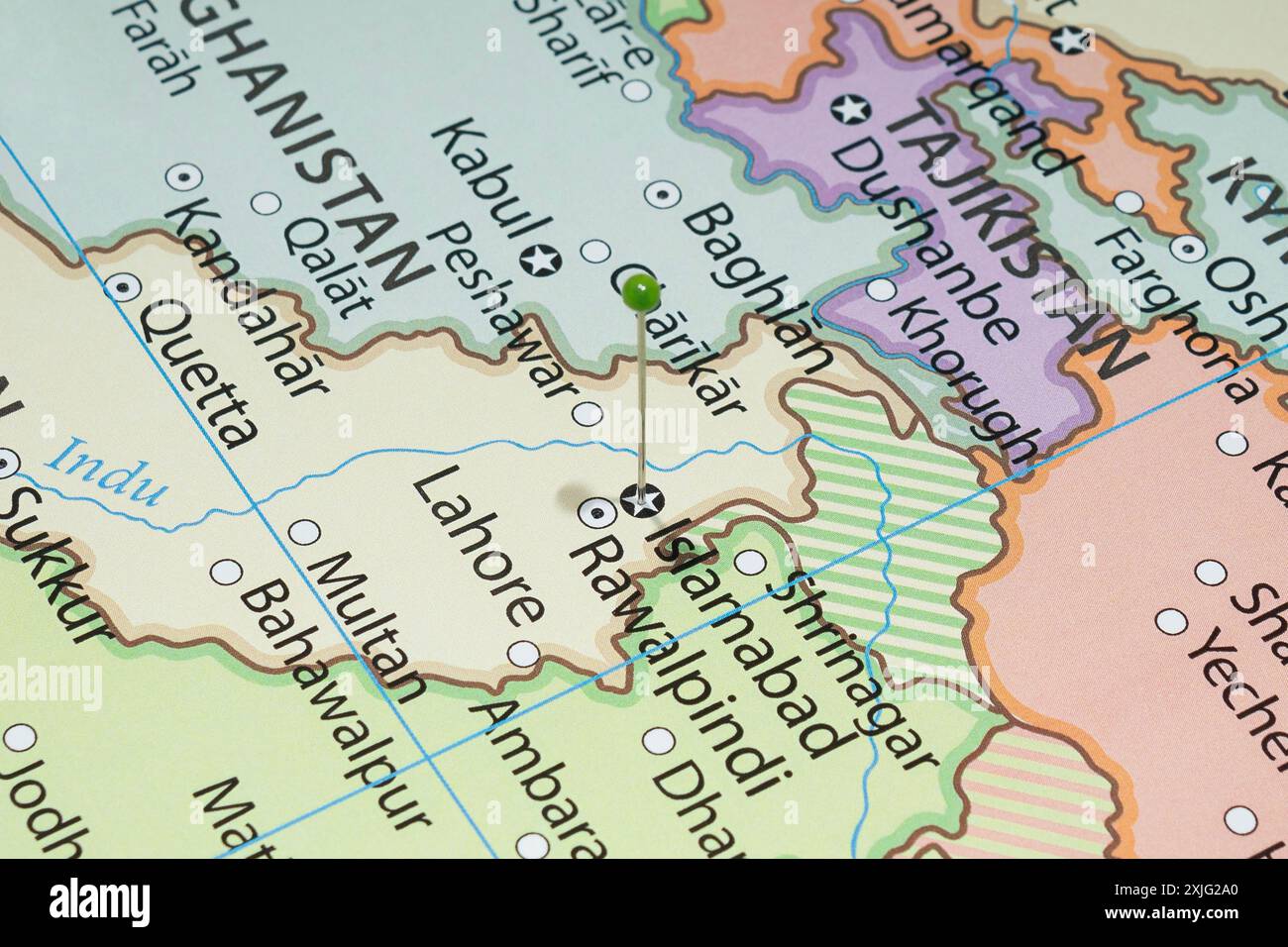 Islamabad pakistan maps cartography geography hi-res stock photography ...